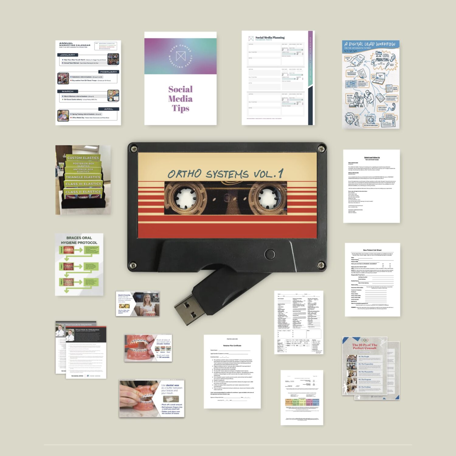 Ortho Systems, Vol. 1 - Neon Canvas - Orthodontic Marketing